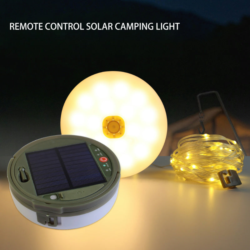 Solar LED Camping String Light – Tent, Emergency & Mood Lighting with ...