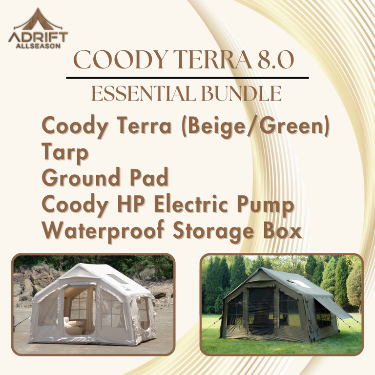 INFLATABLE TENT BUNDLES | Adrift Allseason Outdoor