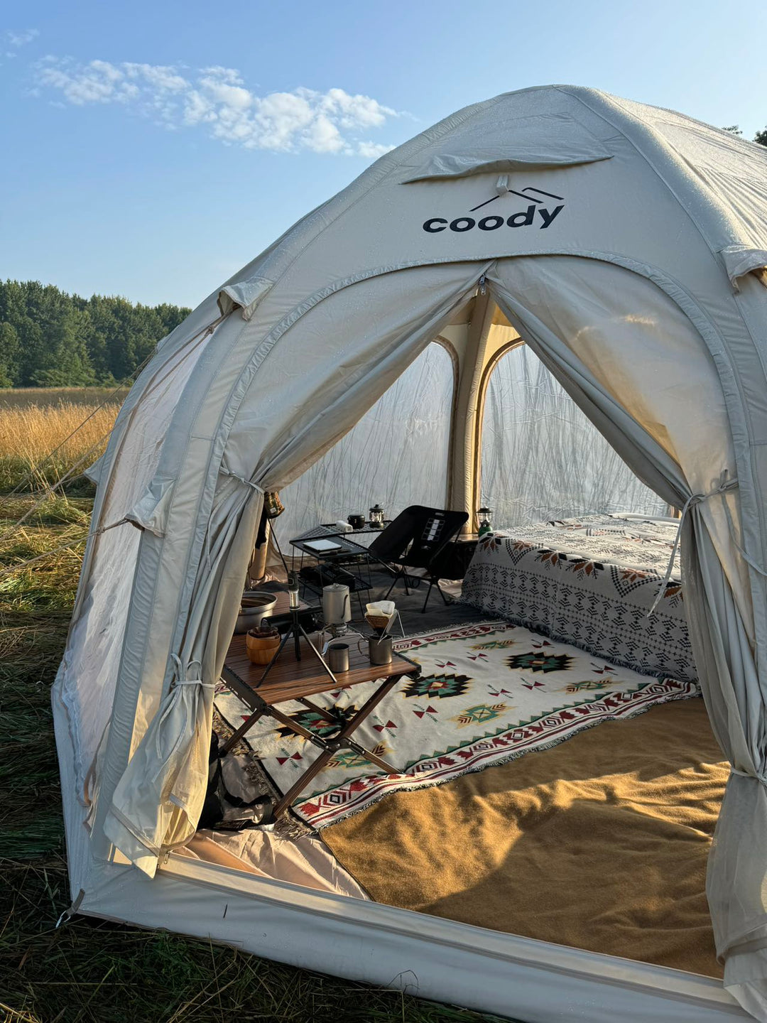 Coody Inflatable Tent - Dome | Ideal for Camping & Outdoor Parties | Adrift Allseason Outdoor